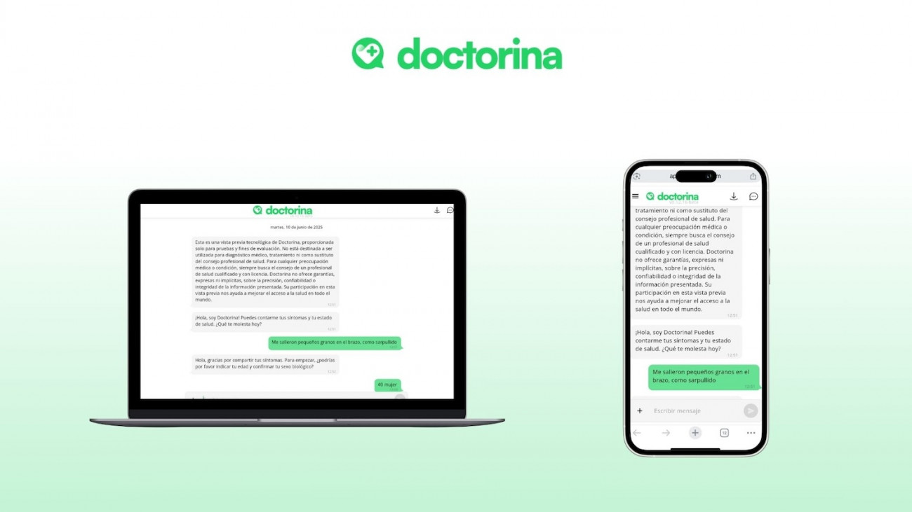 IA médica gratuita para diagnóstico temprano: así funciona Doctorina